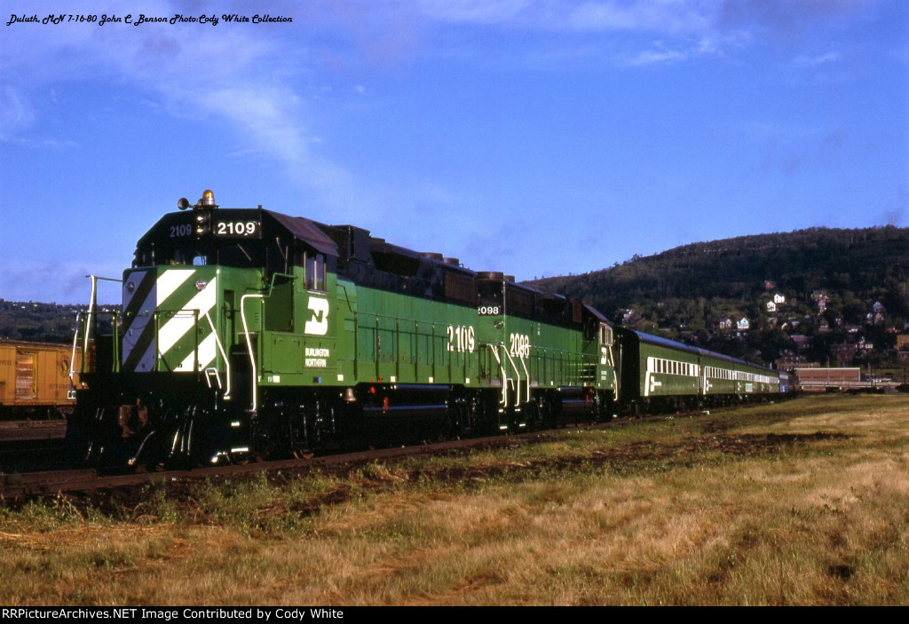 Burlington Northern GP38-2 2109